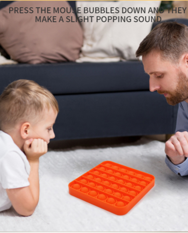 Adult decompression silicone pop it toys, children develop intellectual ...