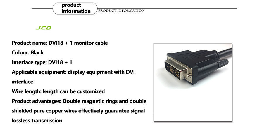 90 degree Right-angle DVI18+1 male to male Cable with Ethernet and gold ...