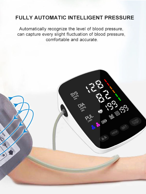 China Fully Automatic Arm Sphygmomanometer, LED Display on Global ...