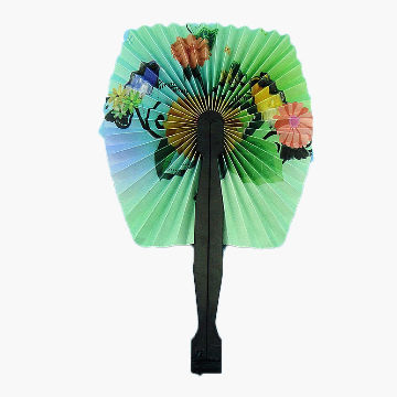 Chinese personalized custom printed folding paper hand fan, folding ...