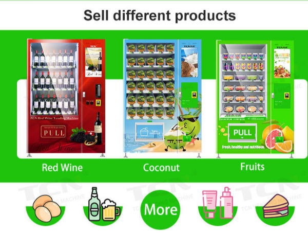 China TCN Best Seller Touch Screen cupcake Salad Egg Fruit Elevator ...