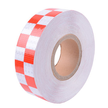 China Wholesale stickers square grid checker pattern reflective tapes ...