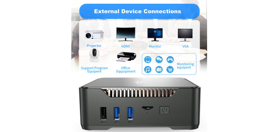 China Multimedia Kiosks PC Win10 OS Intel J3455 CPU 4GB/8GB RAM 64GB ...