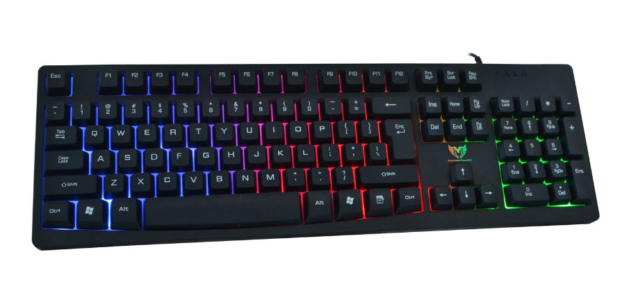 Hot sale small size double injection gaming keyboard, 89 keys keyboard ...
