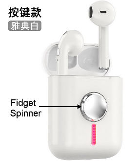 China Fidget Spinner True Wireless Earbuds V5.1 on Global Sources,True ...
