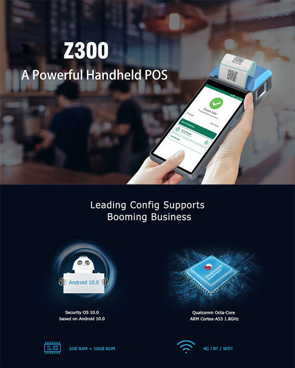 China NFC Android POS Wholesale Price for Wifi Handheld POS System for ...