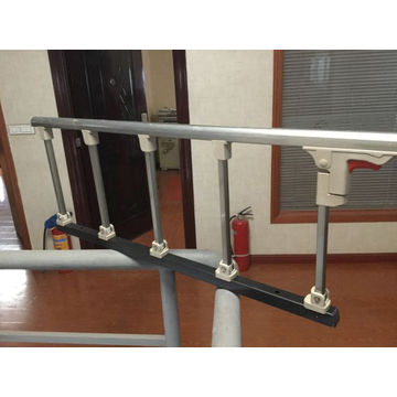 China Aluminum Hospital Bed Side Rail Bed Guard Rails Collapsible Bed ...