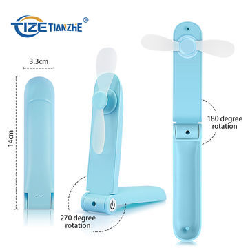 China CE RoHS Handheld Usb Table Fan Portable Foldable Electric Mini ...