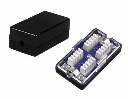 Shielded CAT6 Connection Box, XJY-NE-200 RJ45 network connecting STP ...