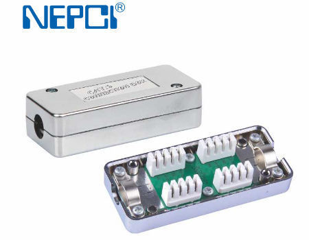 Shielded CAT6 Connection Box, XJY-NE-200 RJ45 network connecting STP ...