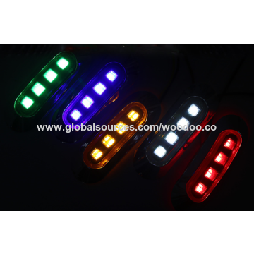 China 24 Volt Amber Trailer Truck LED Clearance Side Marker Lamp Light ...