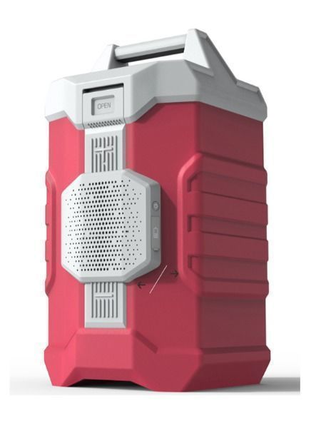 Big sound cooler 50 LITER, WIRELESS BLUETOOTH SPEAKER USB charger led ...