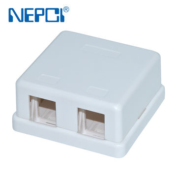 China NEPCI network RJ45 Keystone Jack surface box XJY-NE-140 8 ports ...