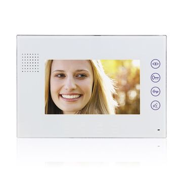 China 4 wires villa video doorphone video intercom 7 inch smart home ...
