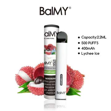 China New arrived Balmy disposable vape pen with 10 flavors atomizer ...