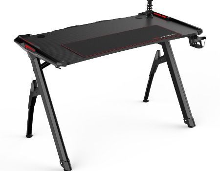 China (MASK-BLADE) Morden Iron Frame custom gaming computer desk on ...