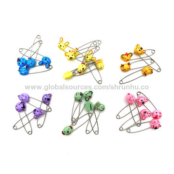 China Plastic head safety pin,Perfect for children,Home and Travel ...