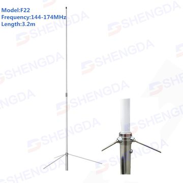 China F22 VHF outdoor fiberglass Base Antenna with N female connector ...