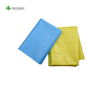 China Disposable blue sheet, ambulance, soft breathable SMS non woven ...