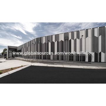 China Painted aluminum/aluminium facades sheet for exterior building on ...