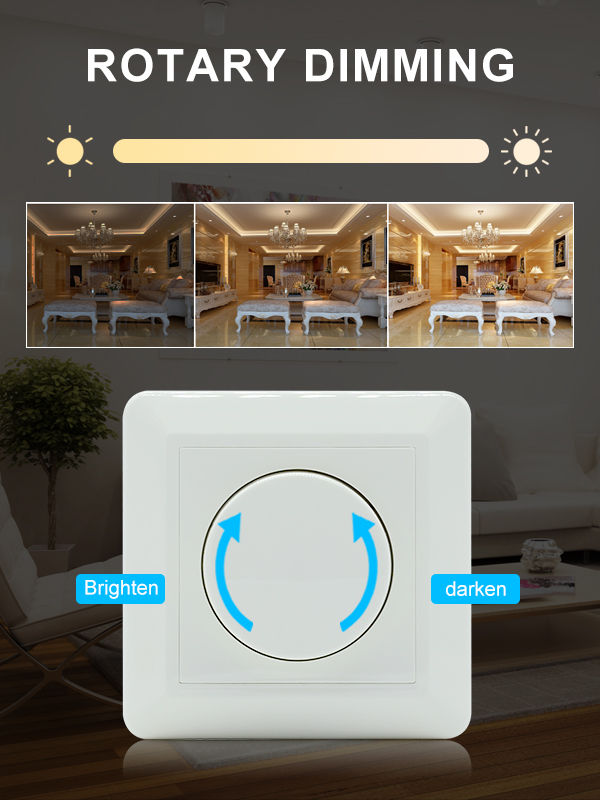 Wifi Smart Light Switch Wireless Wall Switch Dimmers, smart switch ...