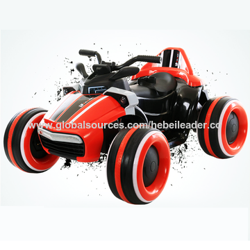 China 2021 new arrival four big wheel kids electric motorcycle child ...