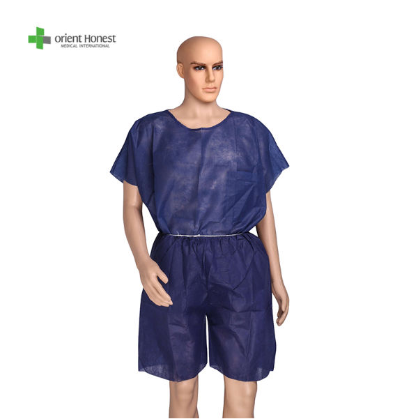 Green Lab Coats, SMS non-woven workwear, disposable clothing laboratory ...