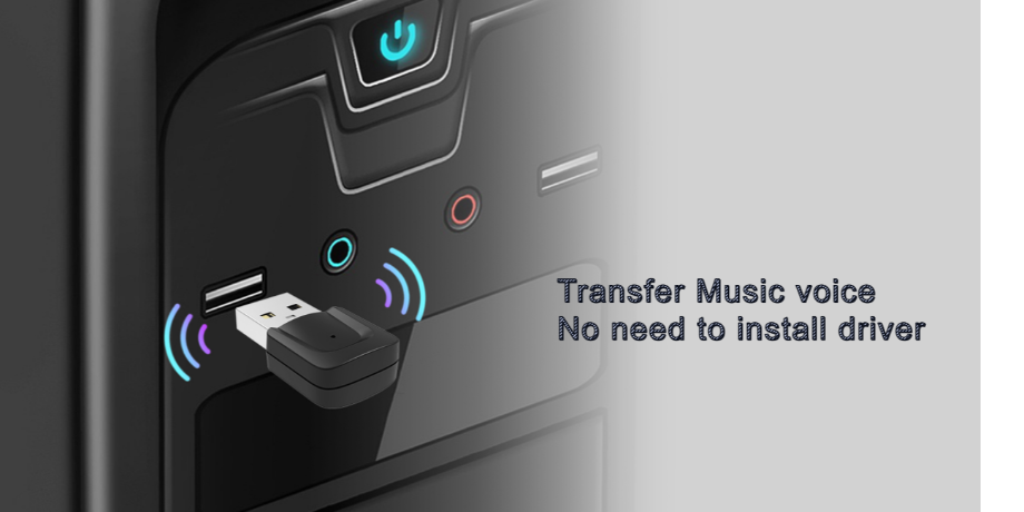 China Factory wireless USB Bluetooth 5.0 Transmitter Audio Adapter for ...