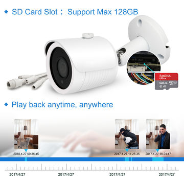 China CCTV 8MP 4K WIFI P2P IP POE Mini dome Wireless Camera audio smart ...