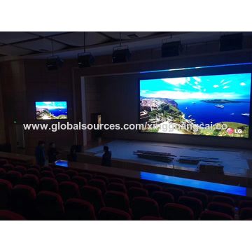 China Full color rgb LED video wall module P2 Indoor front service ...