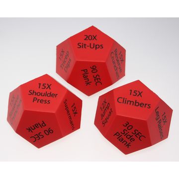 China 12 Side Fitness Yoga Exercise Sports Gym Stress Ball PU Foam Dice ...