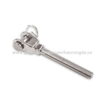China 316 Stainless Steel Swage Fork Jaw End Terminal for Wire Rope ...