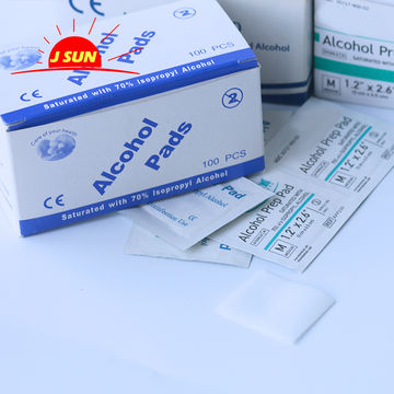 China Disposable Sterile 70% Isopropyl Alcohol Pad Patch for First Aid ...