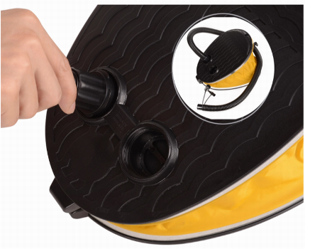 China 3L/5L/6L/7L/8L portable foot air inflator for air mattress and ...