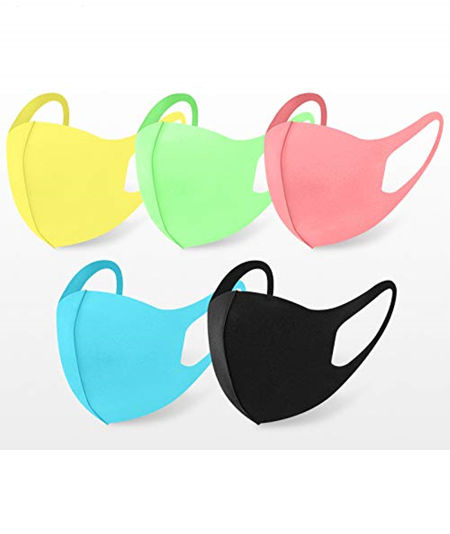 Sponge Face Covering Washable Reusable Fashion Face Mask Mouth Covering ...