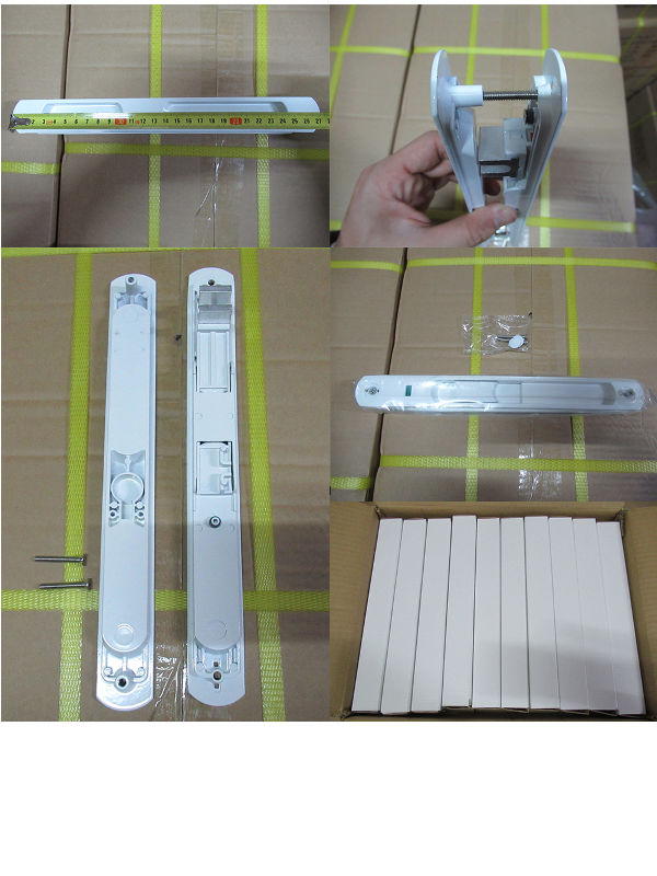 China Powder coated double sided aluminum alloy balcony door lock on ...