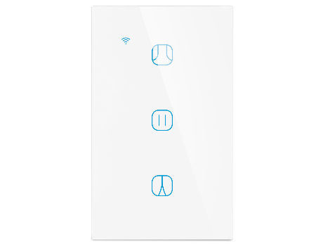 US WiFi Smart Curtain Switch Smart Life Curtain Blind Roller Shutter ...