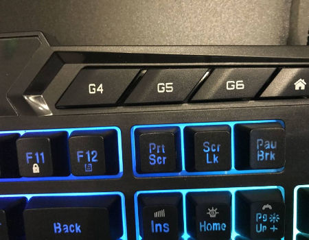 Big Size Rgb Gaming Membrane Keyboards With Macro Keys, Macro Recording ...