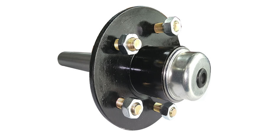 China 3500 lb 5 Bolt Trailer Stub Axle on Global Sources,Trailer Hub ...