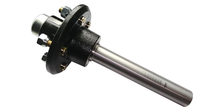 China 3500 lb 5 Bolt Trailer Stub Axle on Global Sources,Trailer Hub ...