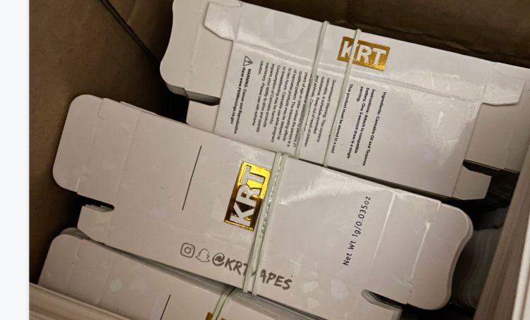 China New Krt Vape Cartridge With Krt Vape Carts Packaging on Global ...