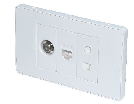 China NEPCI Wall faceplate with light control switch Italian power ...
