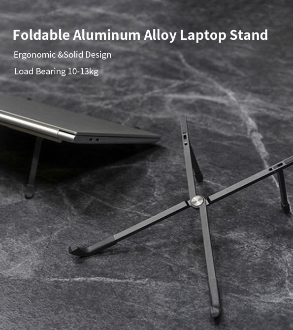 China Lightweight Metallic Laptop Stand for most laptop from 10" to 16 ...