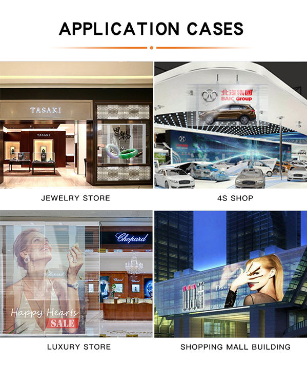 China Customed outdoor waterproof transparent led mesh advertising ...