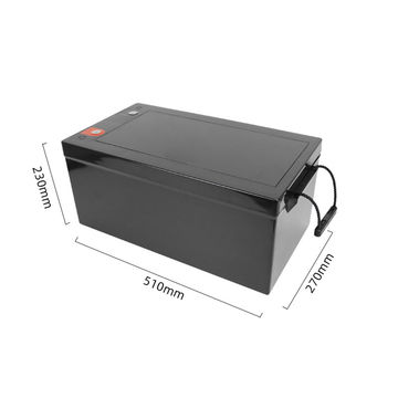China Customized battery ABS case lithium battery box AGM battery on ...