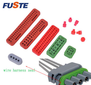 China Electrical Wire Sleeve Connector Seal Automotive Rubber Connector ...
