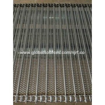 China New arrival custom design stainless steel chain link conveyor ...