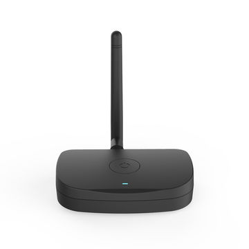 China Bluetooth V5.0 Receiver RCA and 3.5mm Aux connectors connecting ...