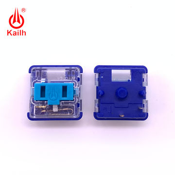 China Kailh Low Profile Mechanical Keyboard Switches, Choc Blue, 25gf ...