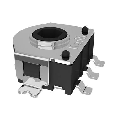 China Kailh Mini SMD Rotary Shaft Encoder, 12 Pulse, 360 Degrees ...